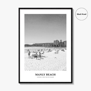 Manly Beach Wall Art, Manly Beach Wall Decor, Manly Beach Poster, Manly ...