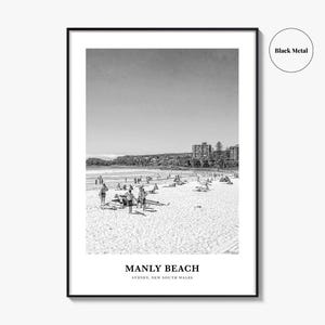 Manly Beach Wall Art, Manly Beach Wall Decor, Manly Beach Poster, Manly ...