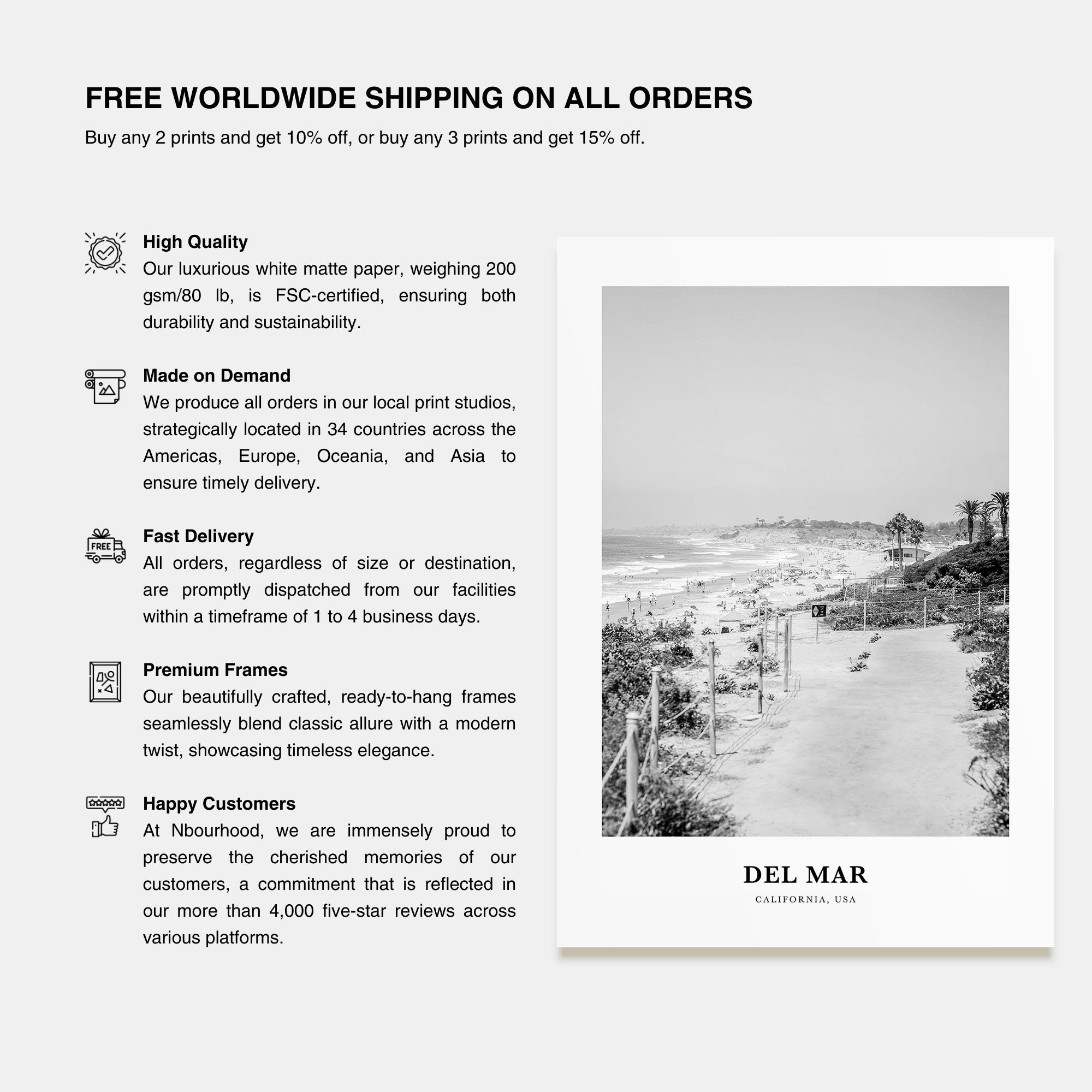 Del Mar Wall Art No 1, Del Mar Wall Decor, Del Mar Poster, Del Mar Home ...