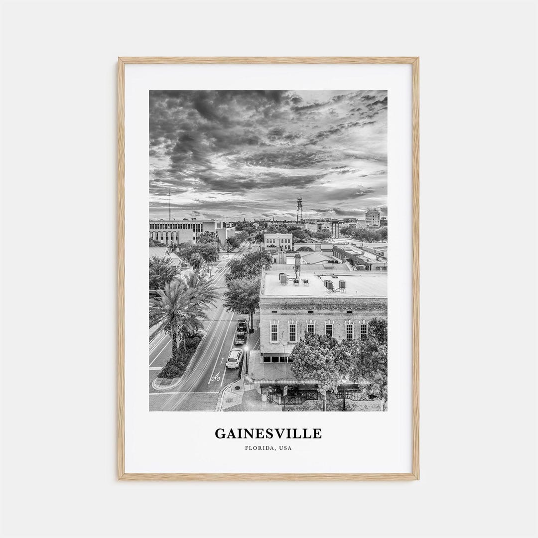 Gainesville Wall Art, Gainesville Wall Decor, Gainesville Poster ...