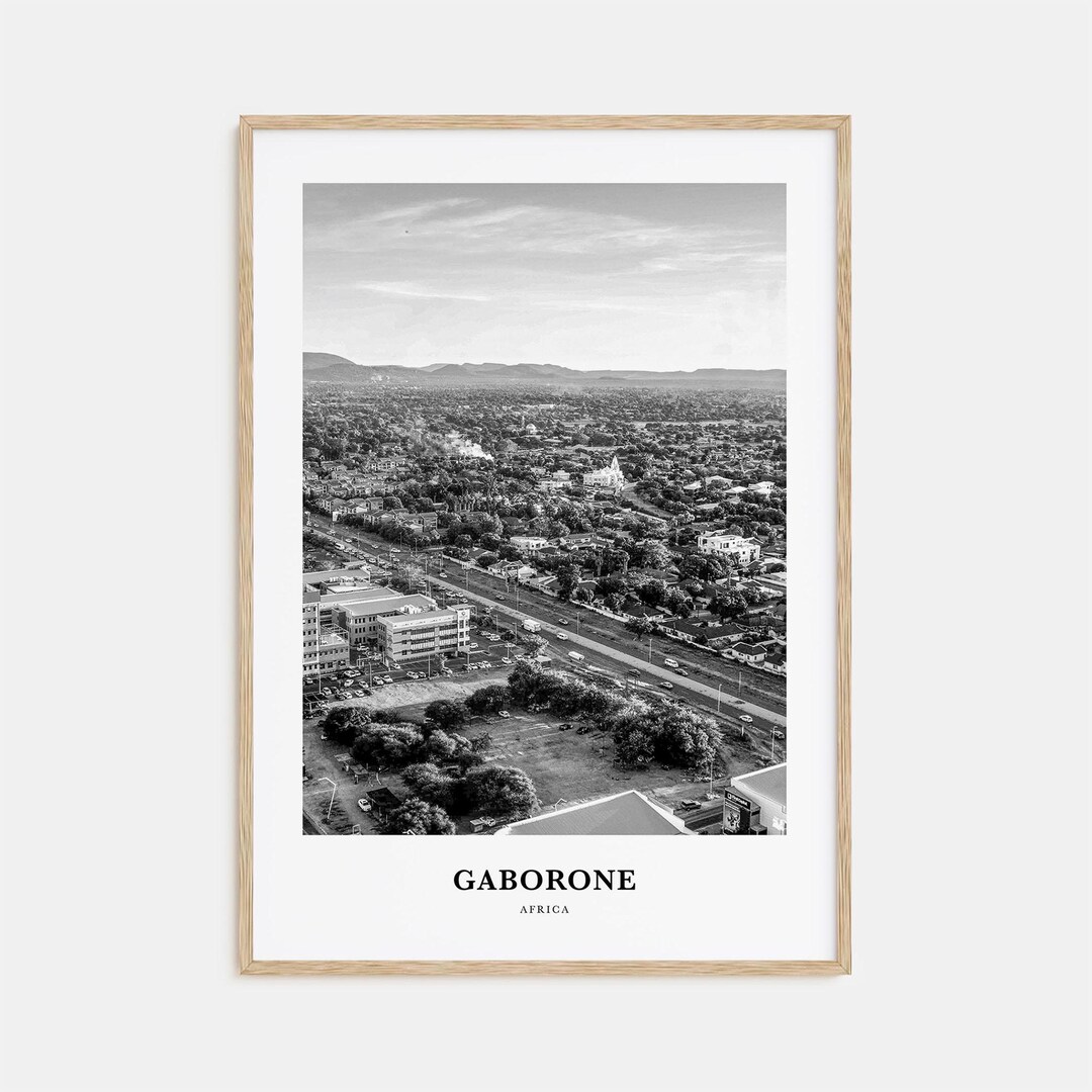 Gaborone Wall Art, Gaborone Wall Decor, Gaborone Poster, Gaborone Home ...