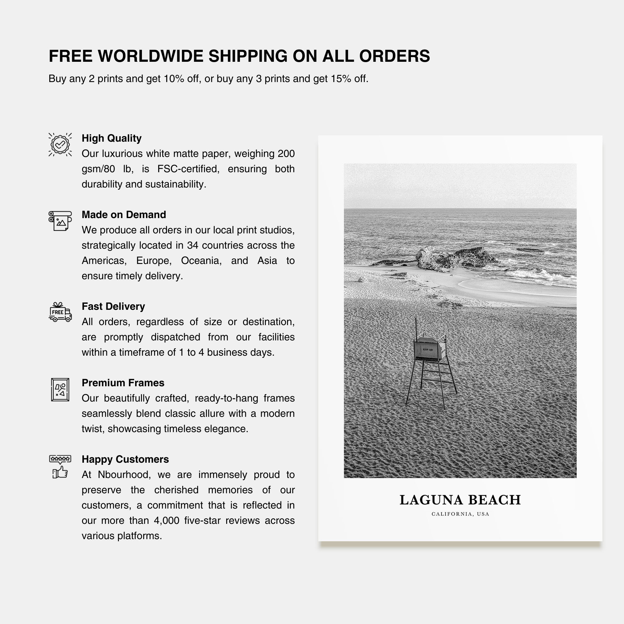 Laguna Beach Wall Art No 1, Laguna Beach Wall Decor, Laguna Beach ...