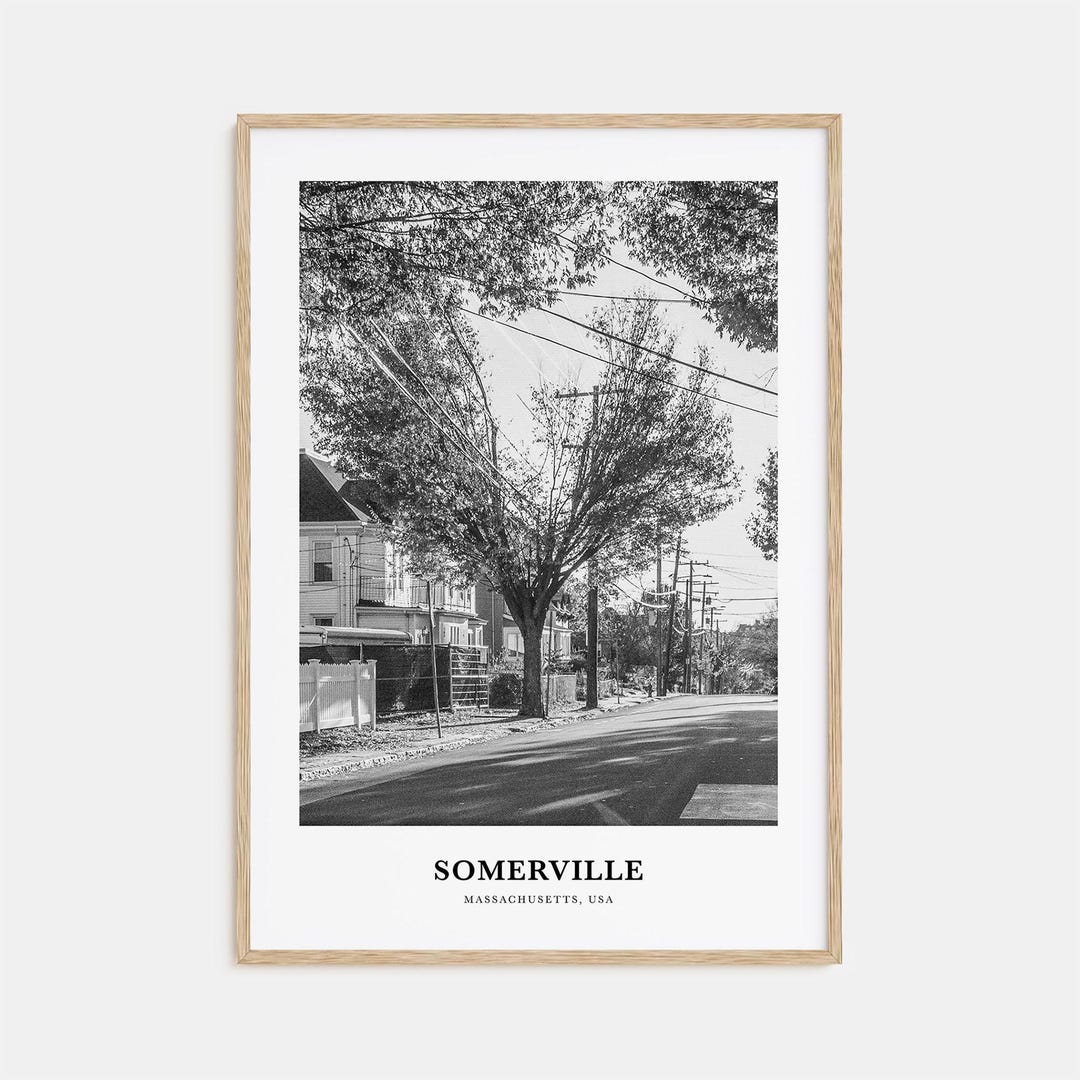 Somerville Wall Art, Somerville Wall Decor, Somerville Poster ...