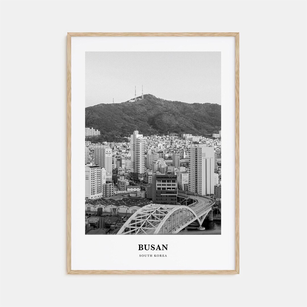 Busan Wall Art No 2, Busan Wall Decor, Busan Poster, Busan Home Decor ...