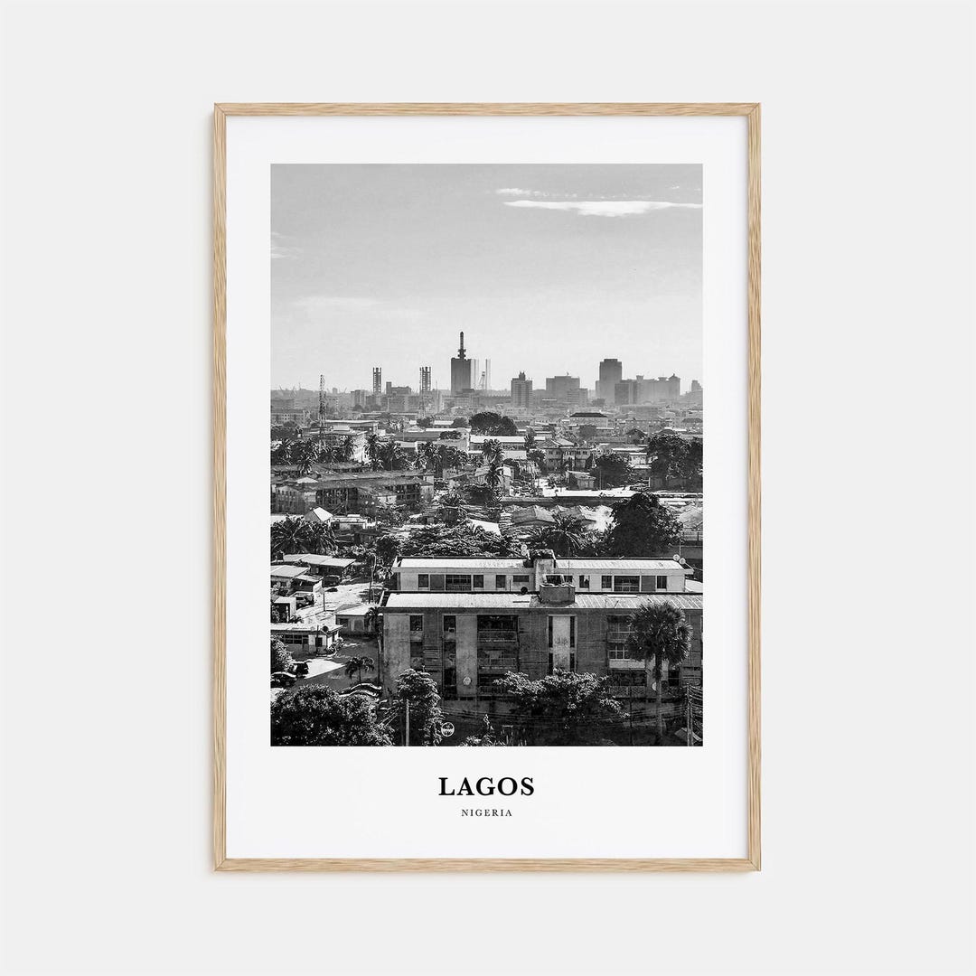 Lagos Wall Art Nigeria No 1, Lagos Wall Decor, Lagos Poster, Lagos Home ...