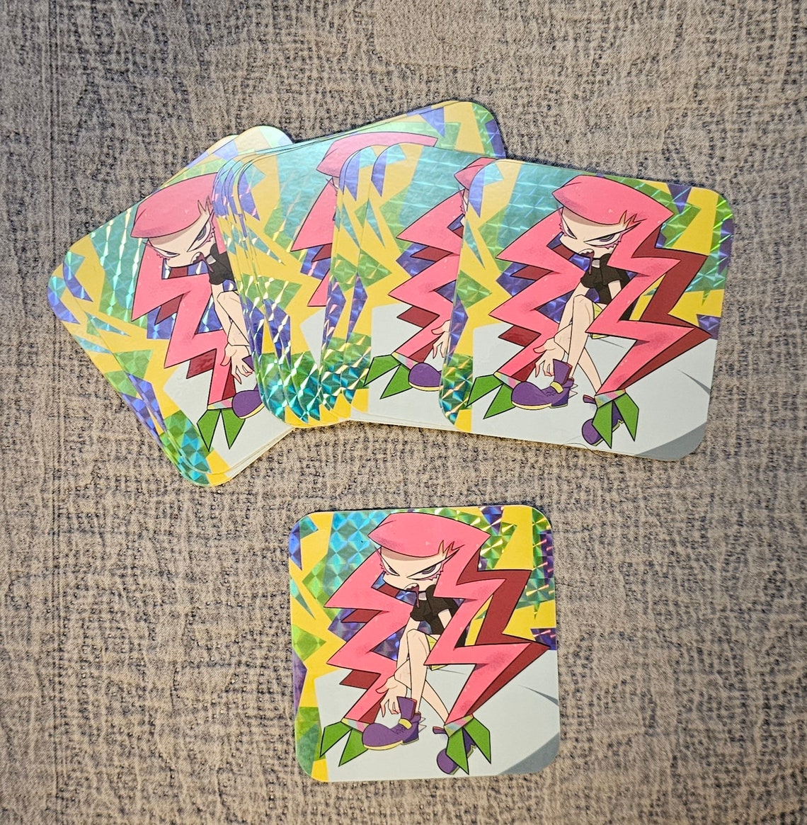 Harmony Edge Prismatic Sticker - Etsy