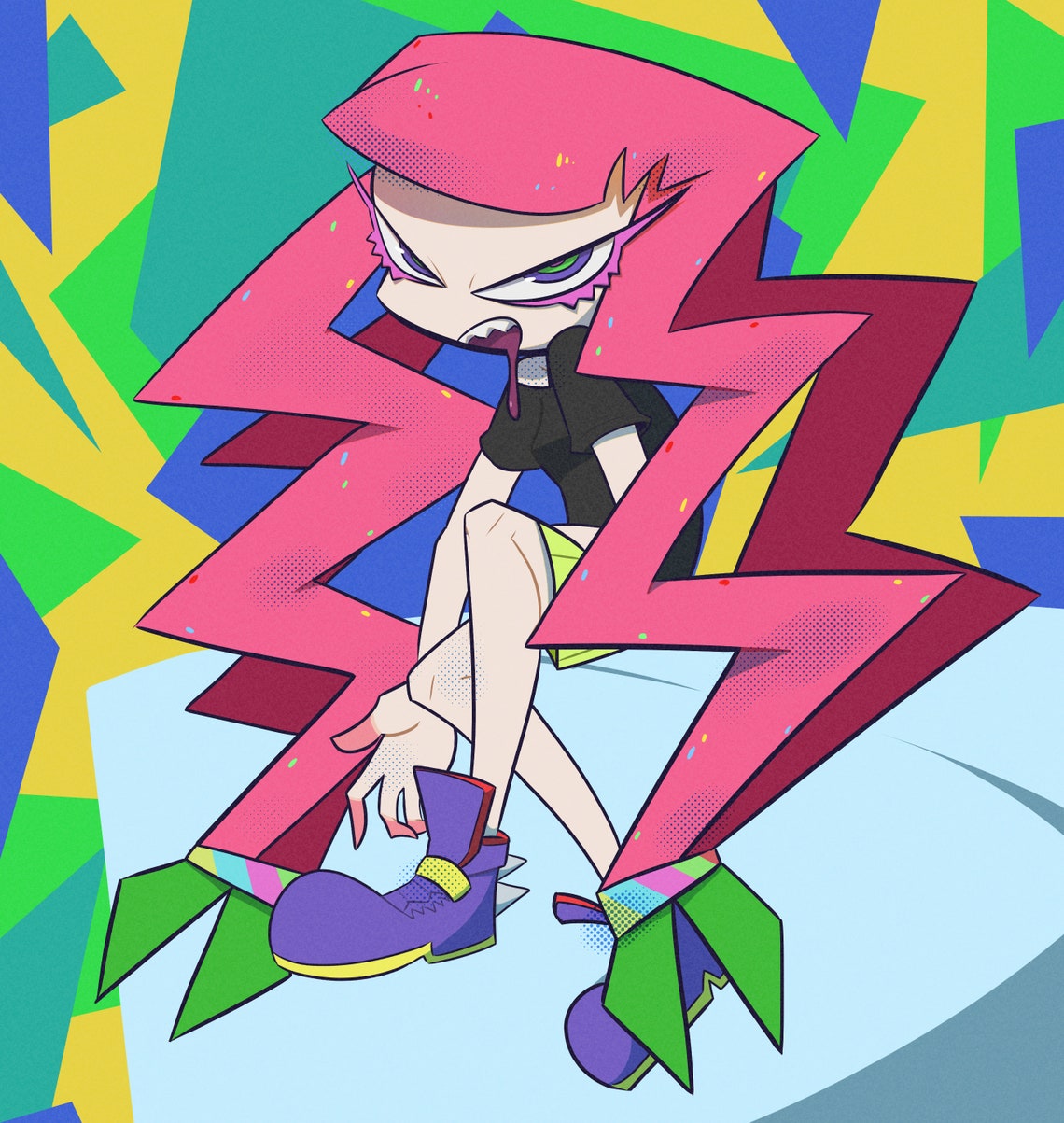 Harmony Edge Prismatic Sticker - Etsy