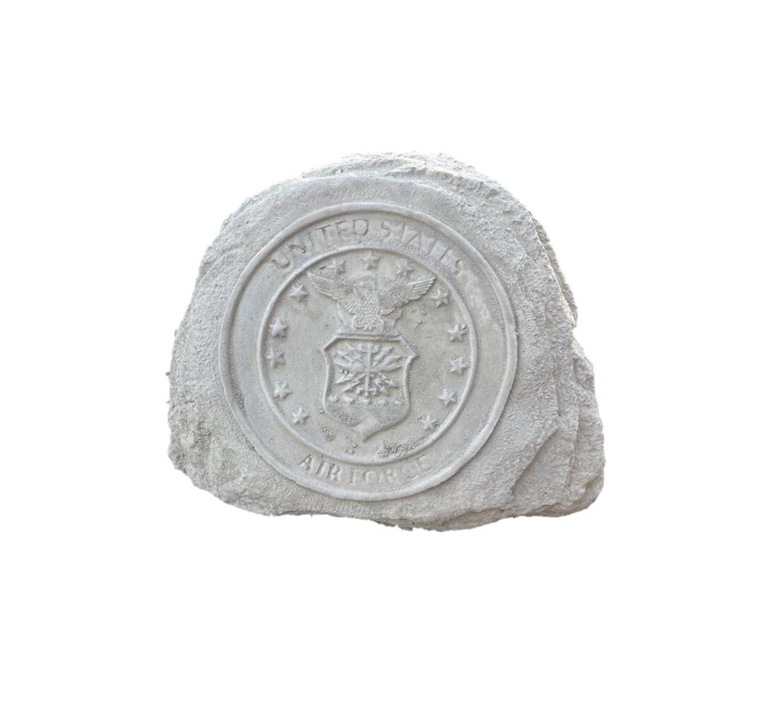 Air Force Rock Concrete Statue - Natural Concrete - Etsy