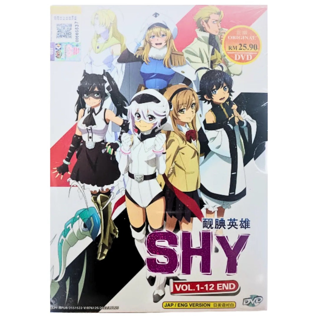 DVD Anime Japanese SHY Vol.1-12 END English Dubbed All Region Free ...