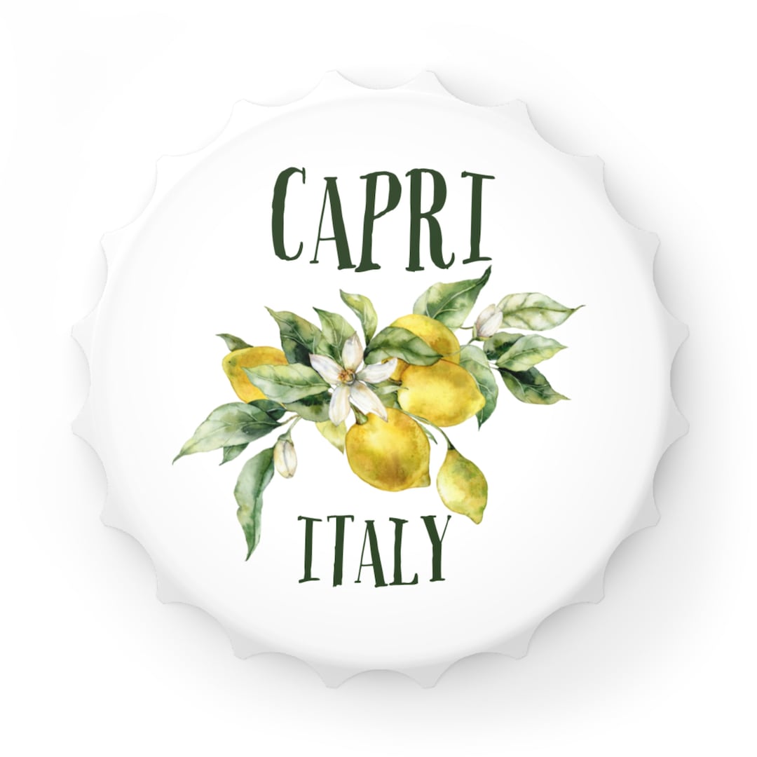 Capri Gift, Amalfi Coast Souvenir, Italy Gift, Italy Lemons Bottle ...