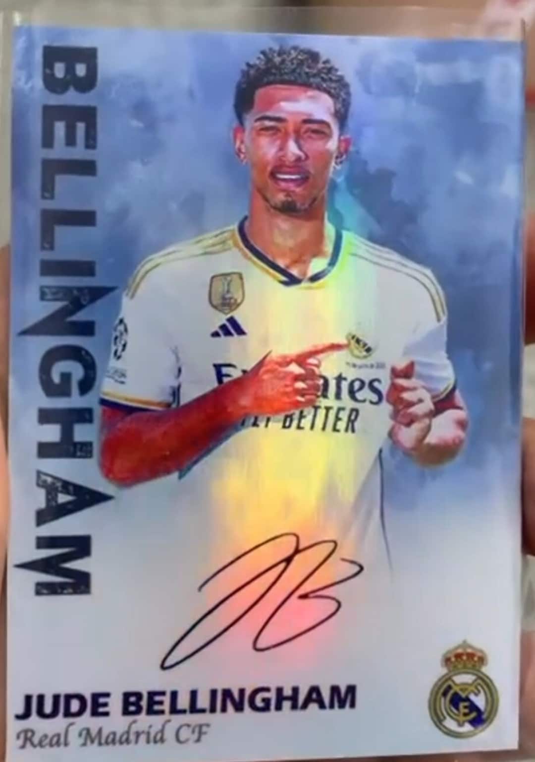 JUDE BELLINGHAM AUTOGRAPH Authentic Signature Limited Edition - Etsy