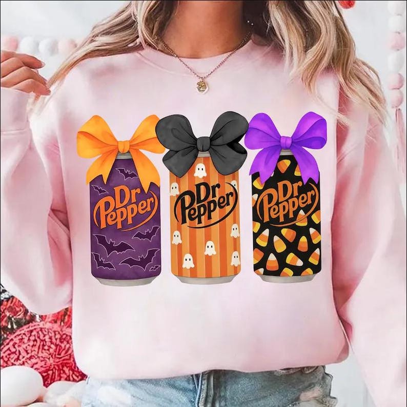 Preppy Halloween Soda PNG, Halloween Energy Drink Can PNG, Coquette ...