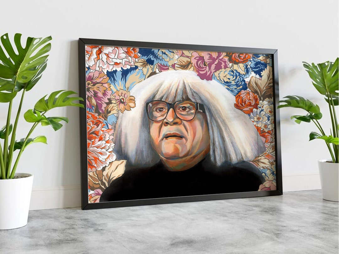 Frank Oil Painting Danny Devito Art Print It's - Etsy