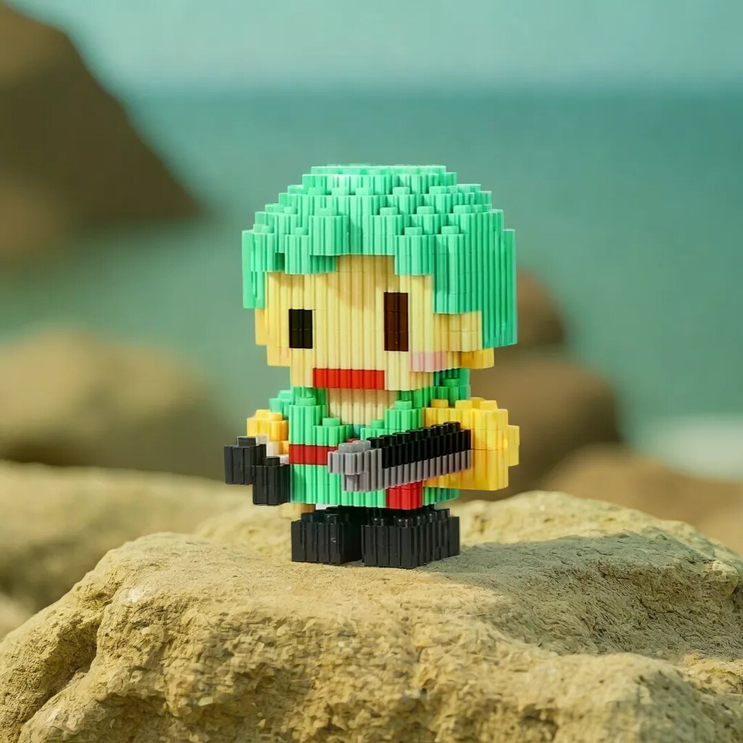 Zorro one Piece Mini Building Blocks Anime-inspired Creative ...
