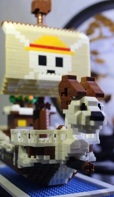 Pirate Ship Building Blocks Set DIY 'going Merry' Model Educational Toy ...