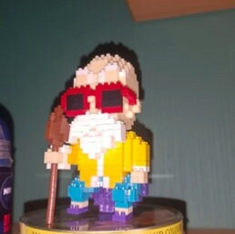 Master Roshi Dragon Ball Z Building Blocks Set Anime Puzzle Toy ...