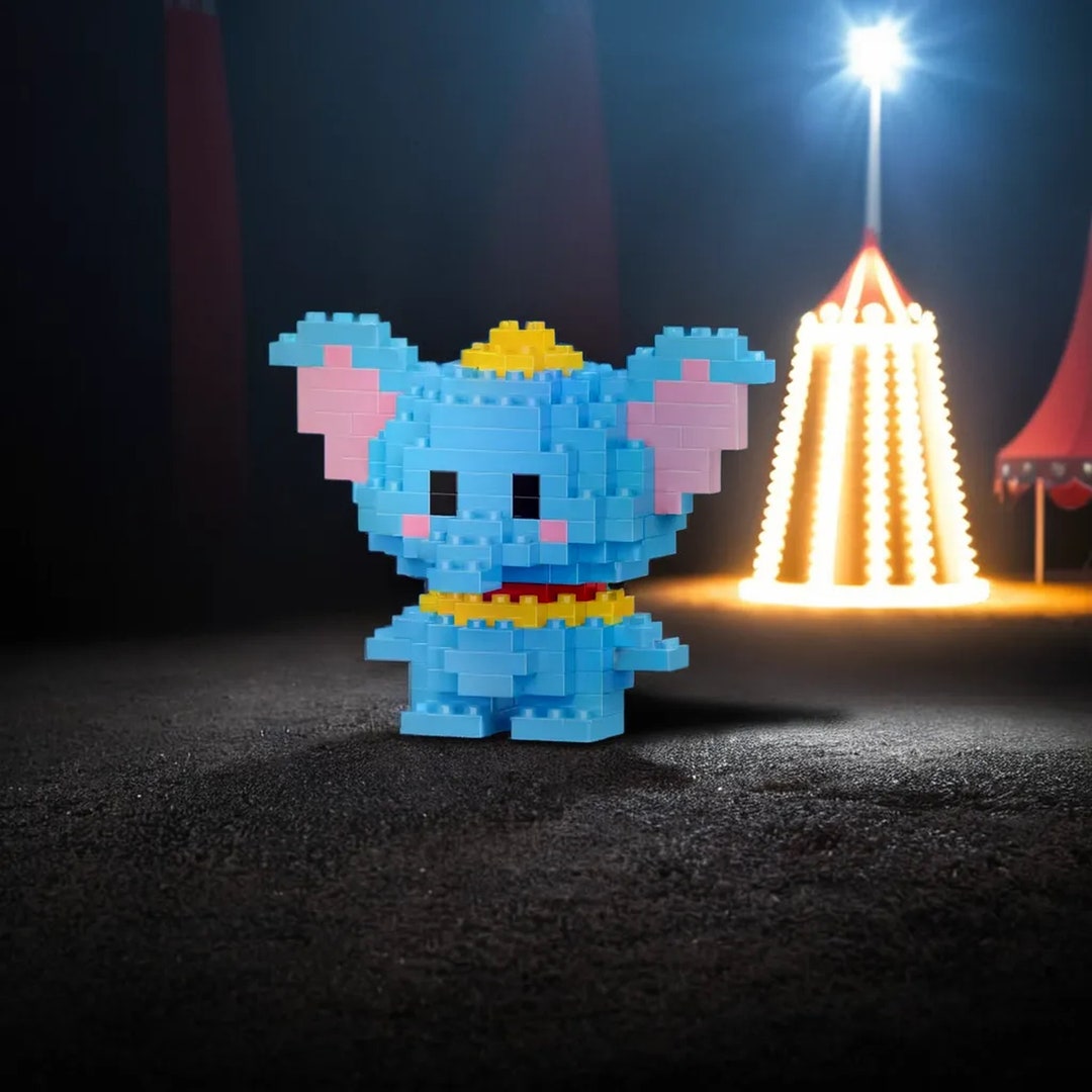 Dumbo Disney Building Blocks Set Toons Character Model Toy, Block Doll ...