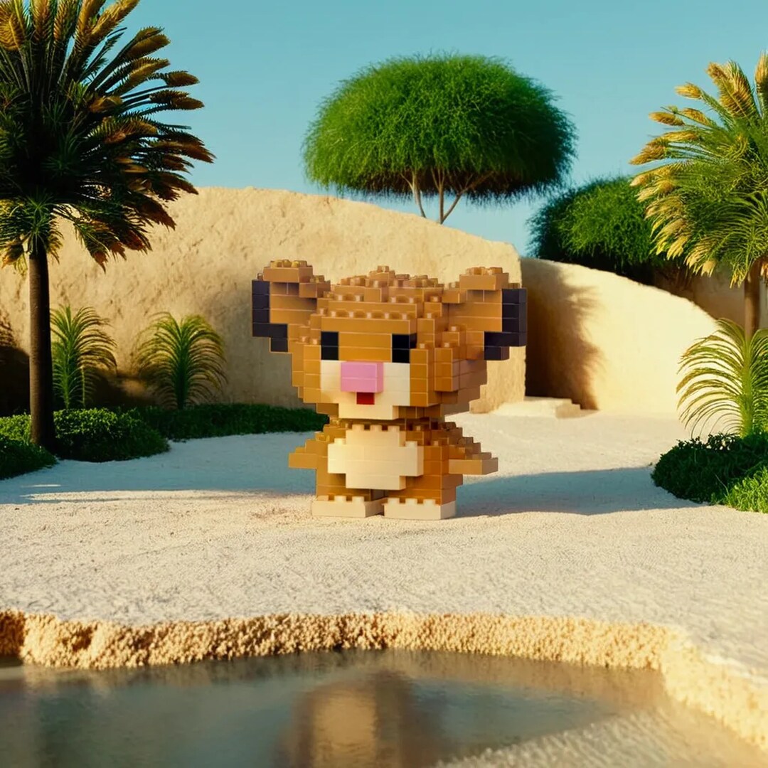 Simba Disney Lion King Building Block Toy Perfect Gift for Kids & Fans ...