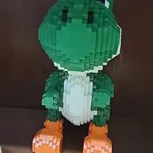 Yoshi Building Blocks - Micro Mario Cosplay Educational Toy for Kids ...