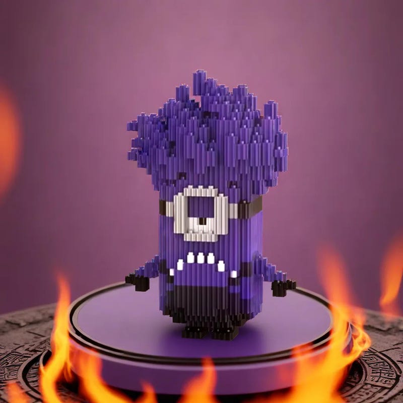 Paarse minion - Etsy Nederland