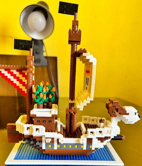 Pirate Ship Building Blocks Set DIY 'going Merry' Model Educational Toy ...