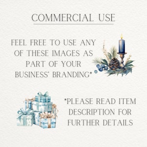 Blue Christmas Watercolor Clipart - Transparent PNG - Christmas Trees ...
