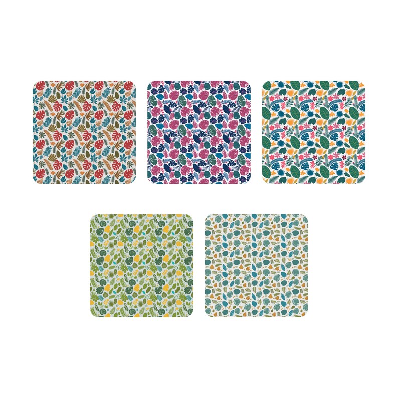 Leaf Pattern Digital Paper Pack Includes 10 Sheets in AI, PDF, and JPEG ...