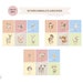 Farm Animals Cards, Montessori Flash Cards, Pre-school Cards, Colourful ...
