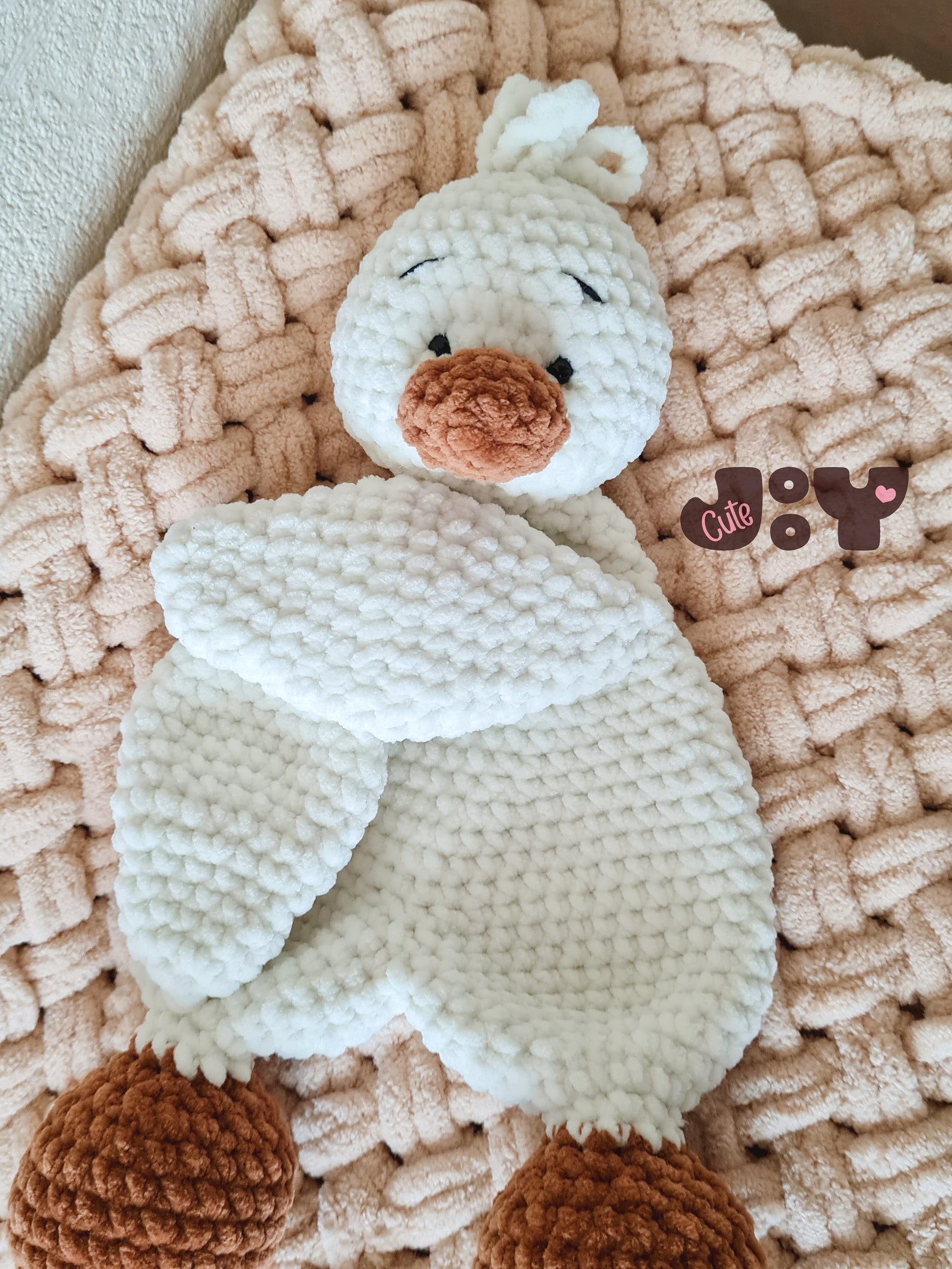 Comforter | Goose Plush Toy | Baby Lovey | Sleeping Toy | Cuddly ...