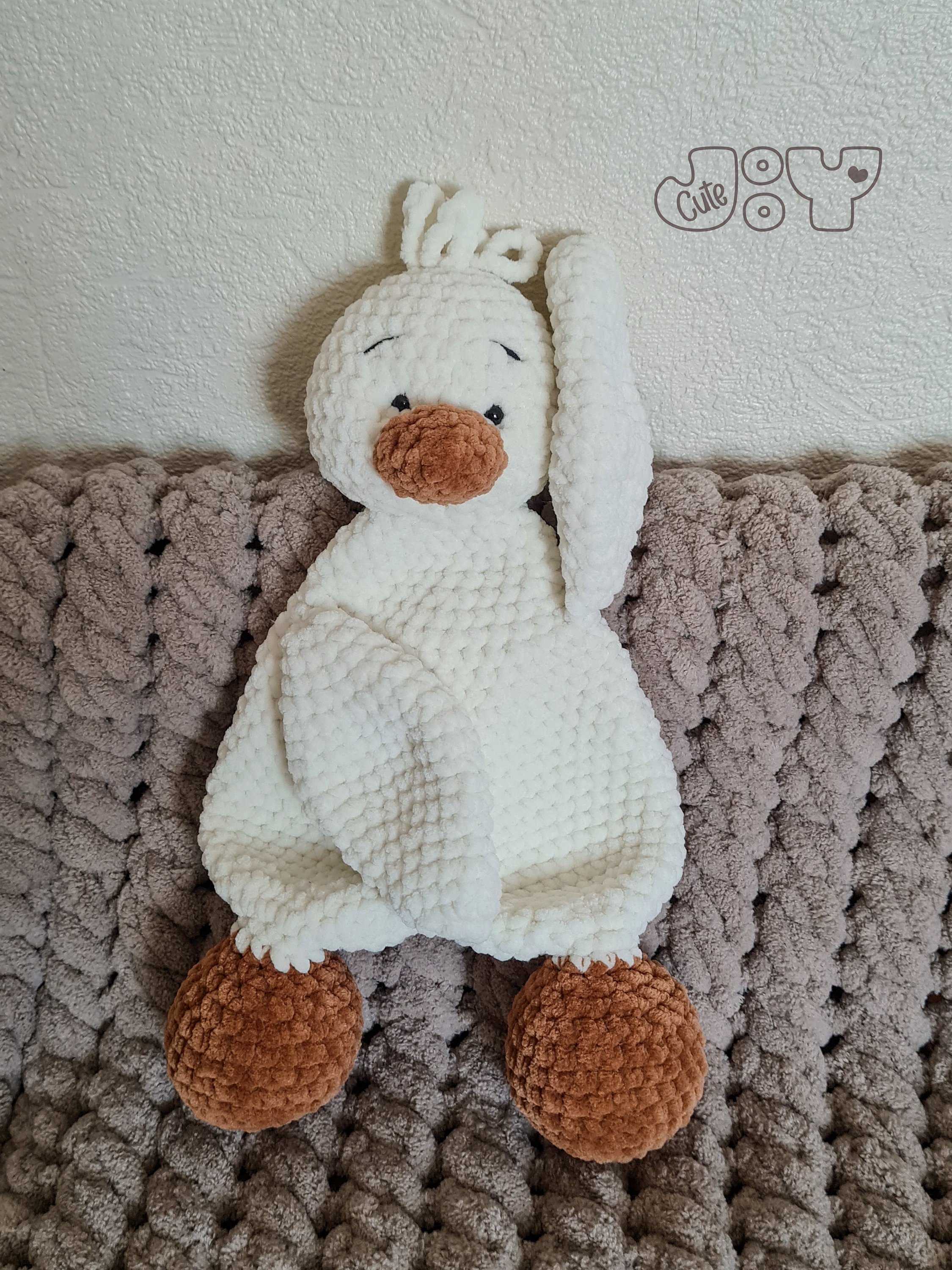 Comforter Goose Plush Toy Baby Lovey Sleeping Toy - Etsy