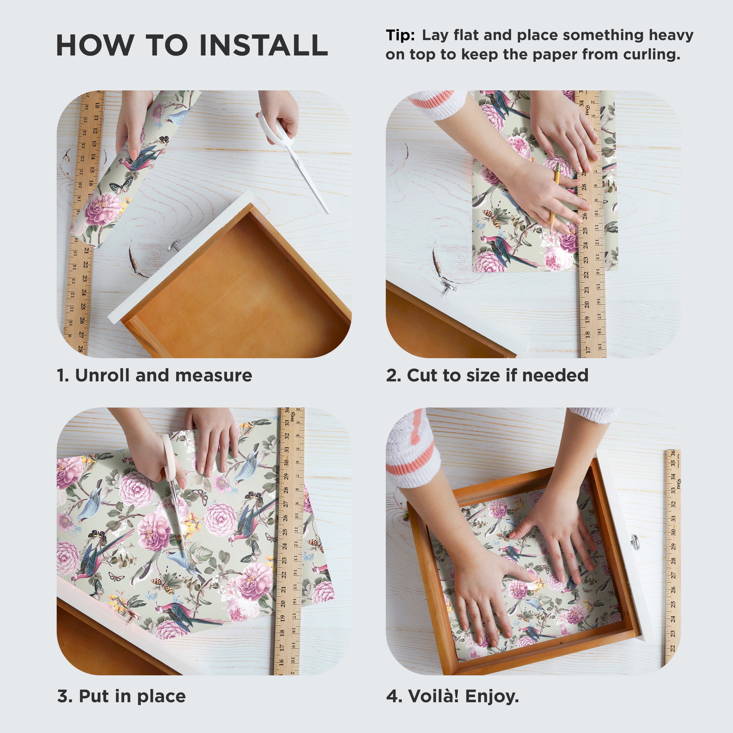 Royal Bloom Scented Drawer Liners - Etsy