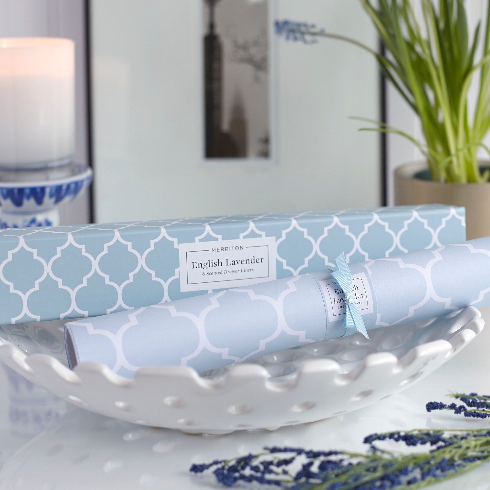 English Lavender Scented Drawer Liners - Etsy