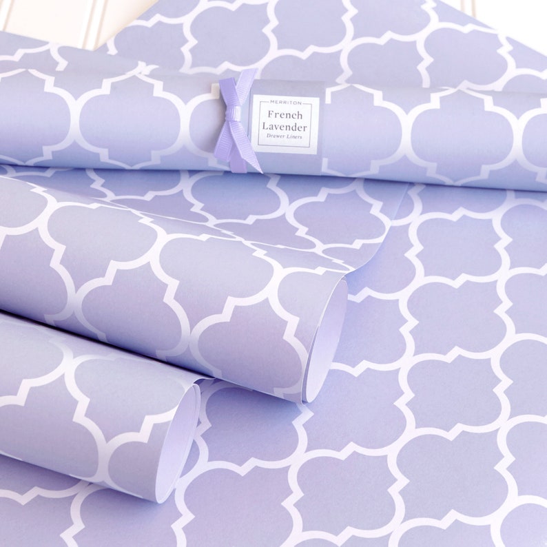 French Lavender Scented Drawer Liners - Etsy