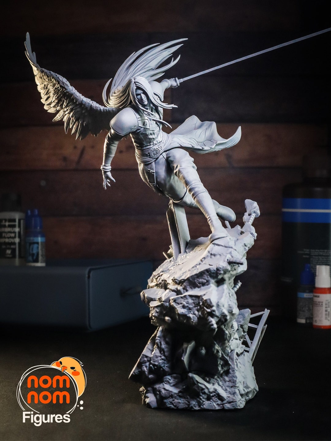 Sephiroth | 12K Print, Ultra Detailed Figurine - Etsy