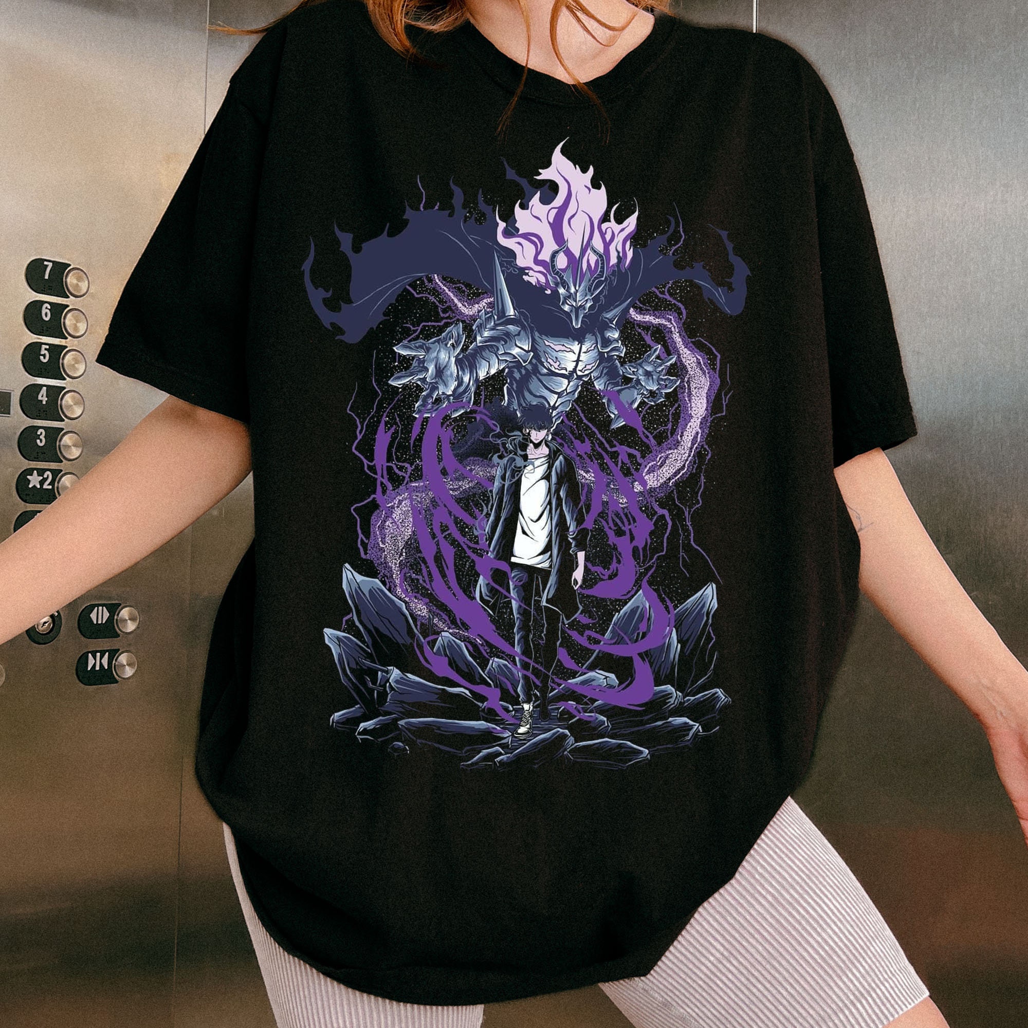 Solo Leveling Shirt, Solo Leveling Sweatshirt, Sung Jinwoo Shirt ...