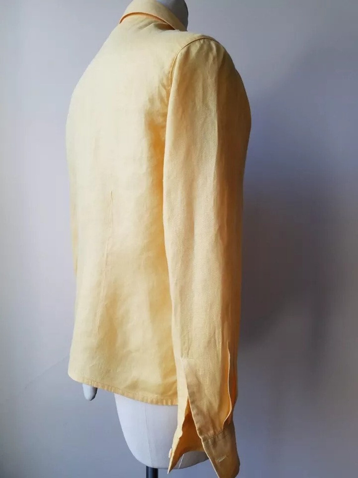 Moreno Martini Linen Shirt Light Yellow DA Firenze Women Size M - Etsy