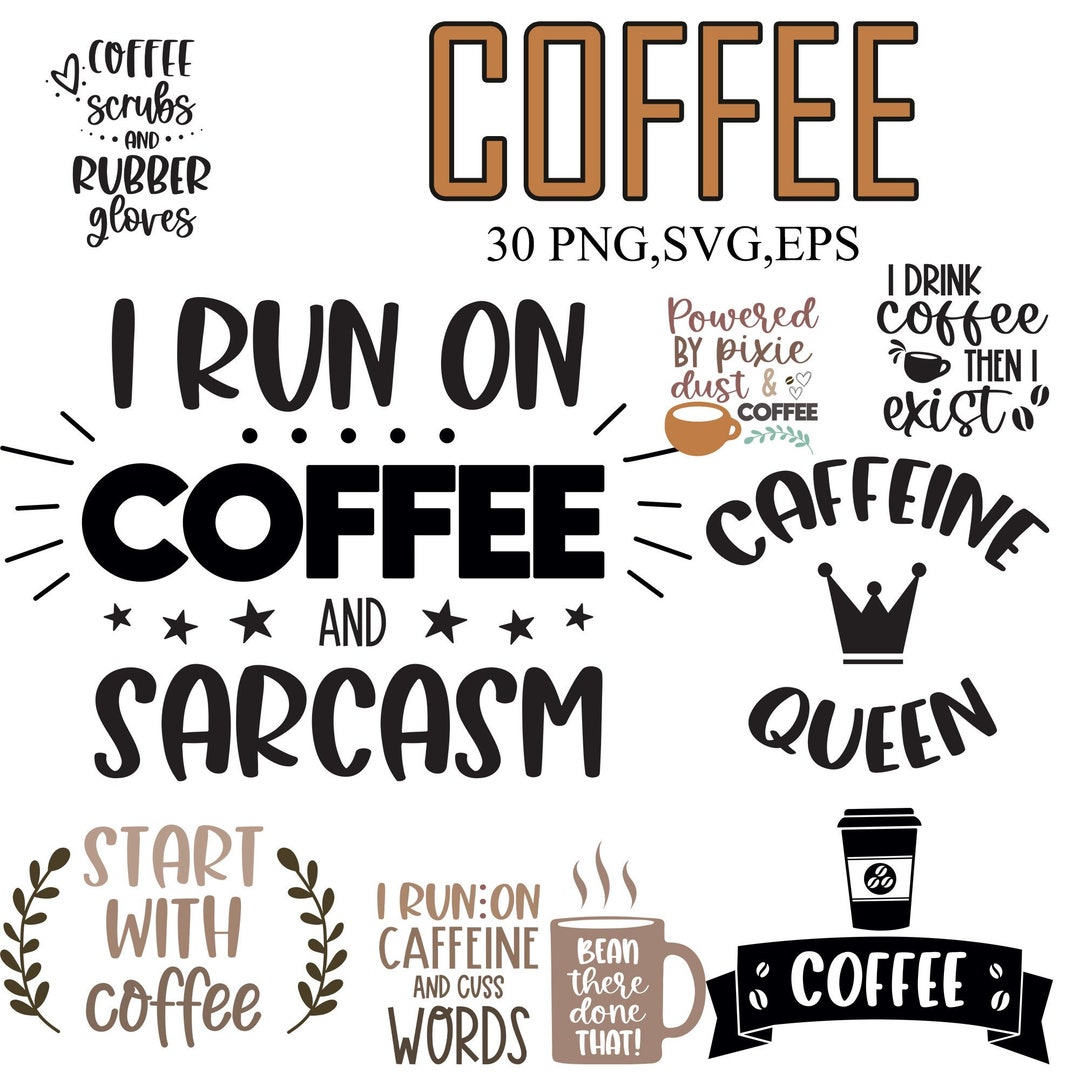 Coffee Digital Stickers, Coffee Lover Stickers, Goodnotes Stickers ...