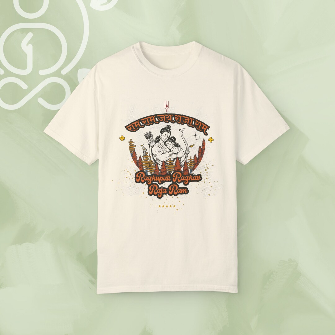 Ram Laxman T Shirt, Ram Bhagwan T Shirt, Hindu God Tee, Namaste Attire ...