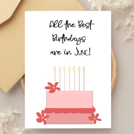 June Birthdays Do You Have A Birthday In June Birthdays Video,