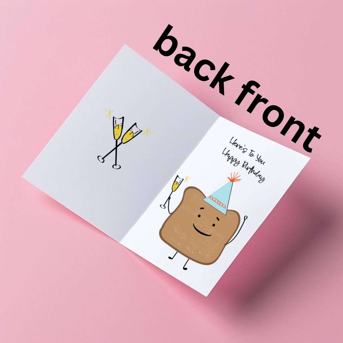 Funny Birthday Card Printable Birthday Small Business Card Funny Friend ...