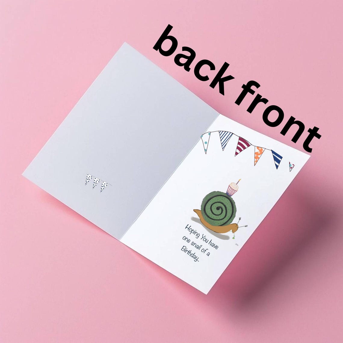 Funny Birthday Card Printable Card Snail Birthday Card Funny Greeting ...