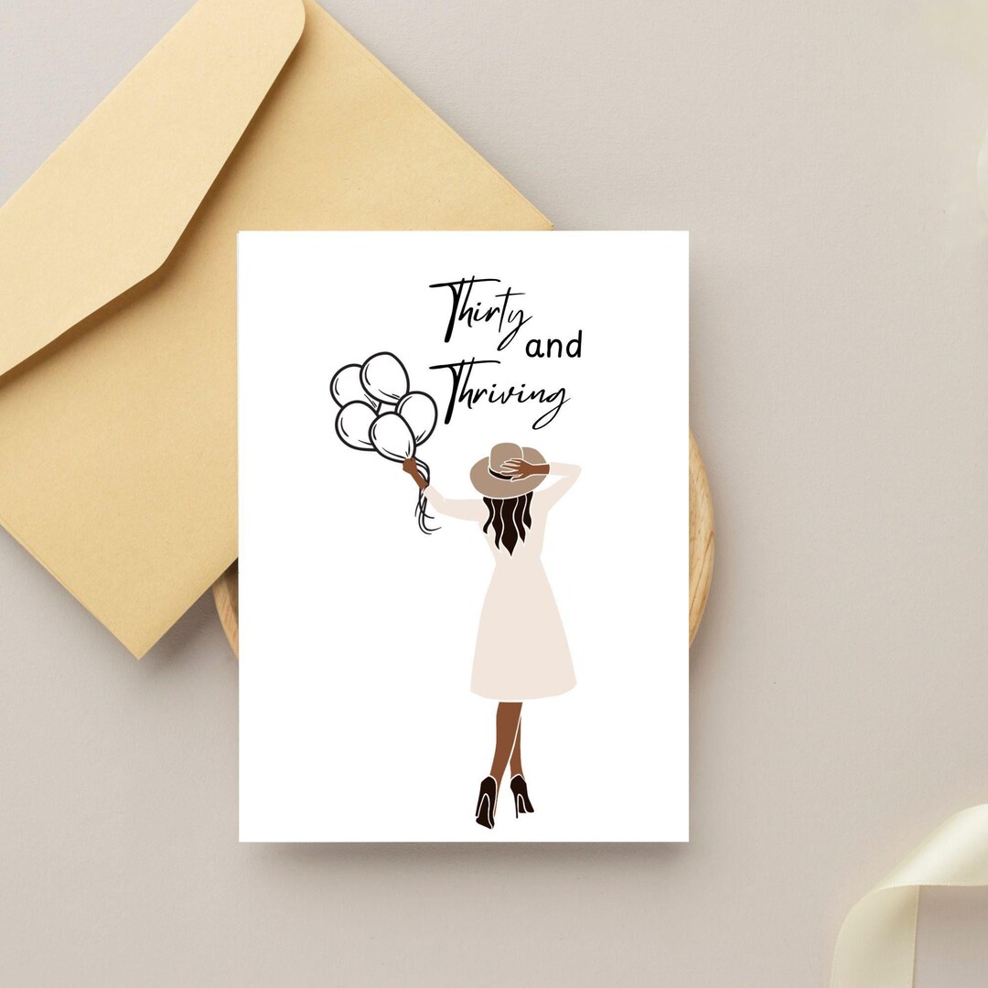 30th Birthday Cards – Fun & Unique Designs | Digital Download for ...