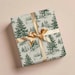 Blue Chinoiserie Christmas Wrapping Paper Christmas Gift Wrap Vintage ...