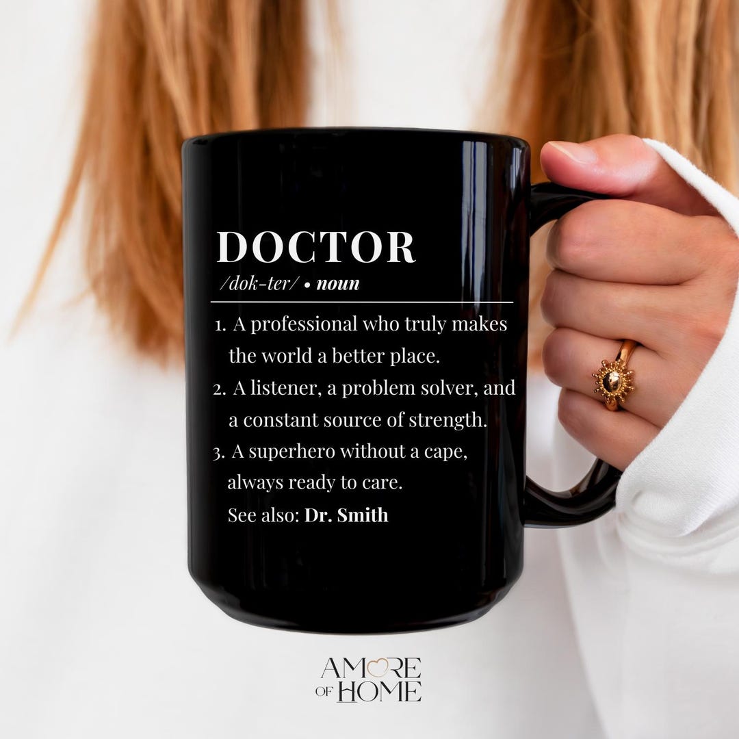 Personalized Doctor Gift Coffee Mug Custom Doctor Mug Custom Mug Gift ...