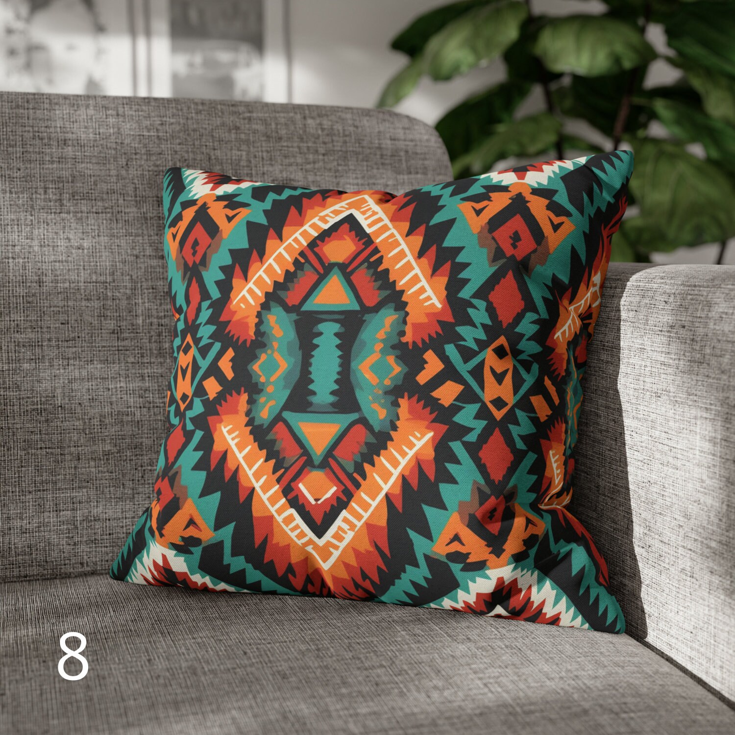 Southwestern Pillow Sofa Throw Pillow Cover Aztec Western Decor Pillow ...