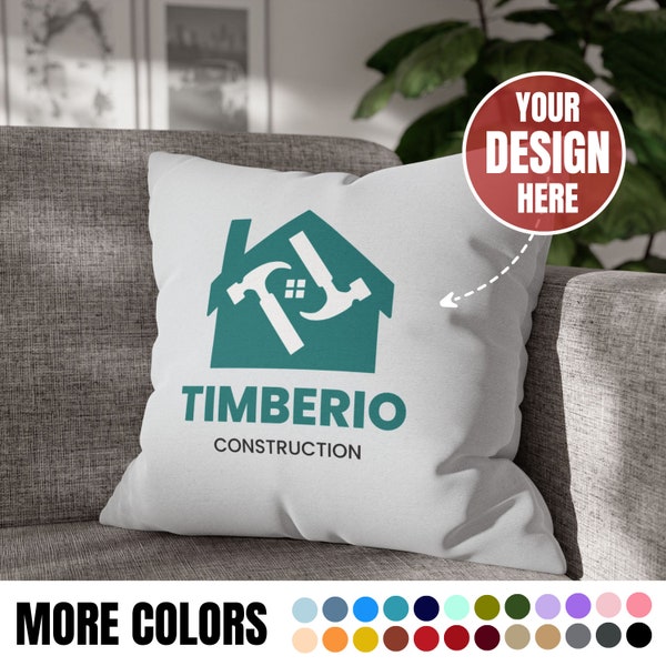 Custom Logo Pillows - Etsy