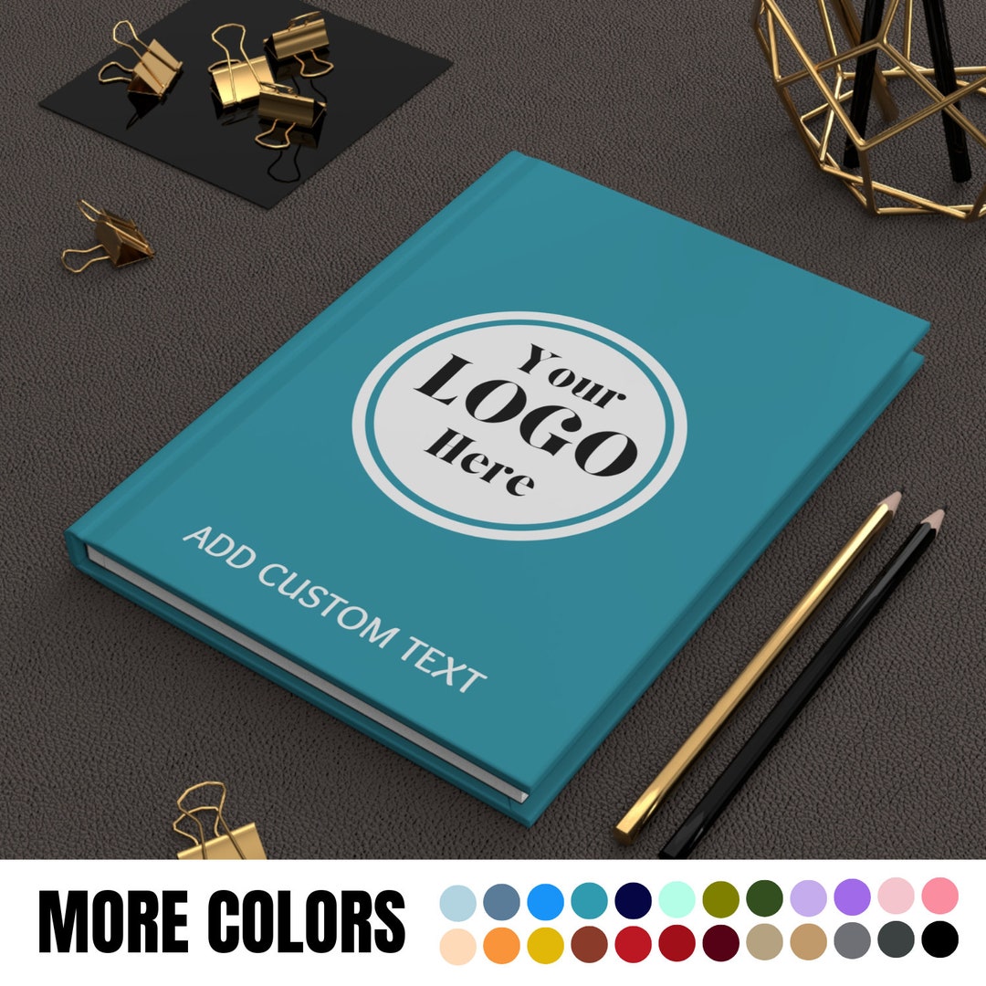 Logo Brand Custom Journal Business Logo Journal Company Logo Gift ...