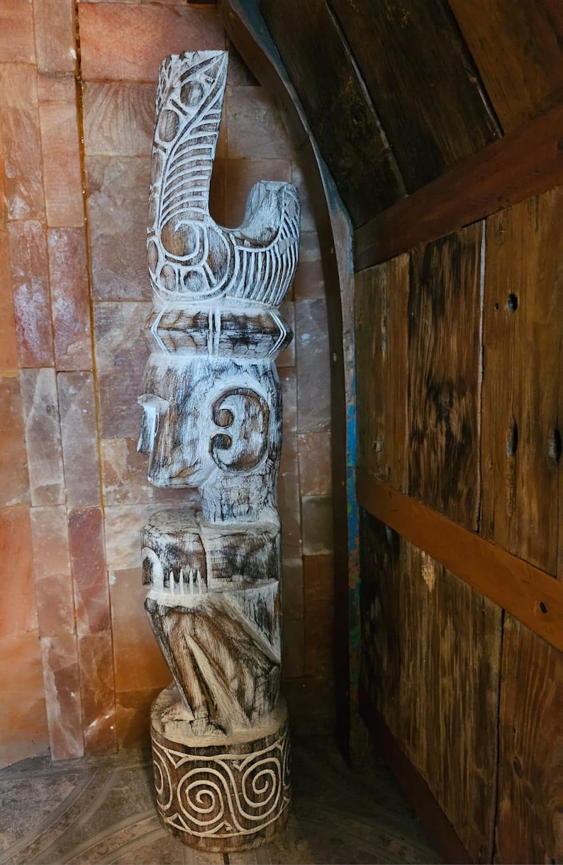 Statue-skulptur Maya-inka Azteken Garten-haus Deko Höhe 1,00 Meter 39. ...