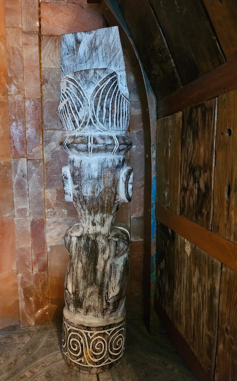 Statue-skulptur Maya-inka Azteken Garten-haus Deko Höhe 1,00 Meter 39. ...