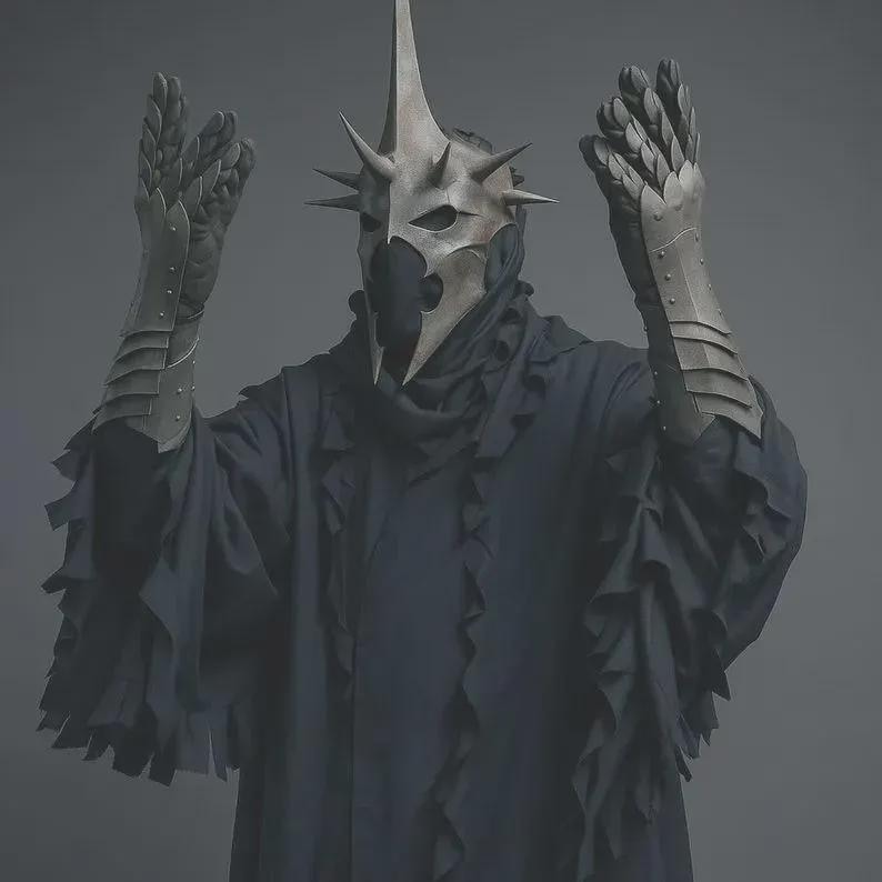 Medieval Nazgul Witch King Full Body Lord of the Ring Armor Cosplay ...
